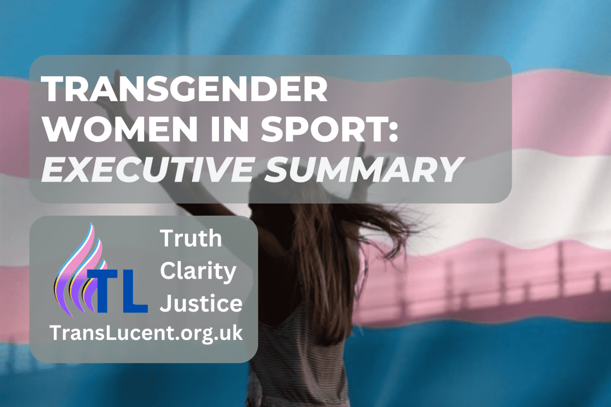 Deconstructing Misconceptions: Transgender Women in Sport - Executive ...
