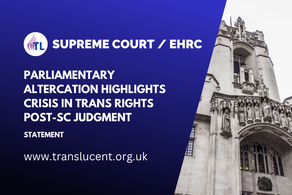 Transgender People, Crime and Prisons - Briefing Note - TransLucent